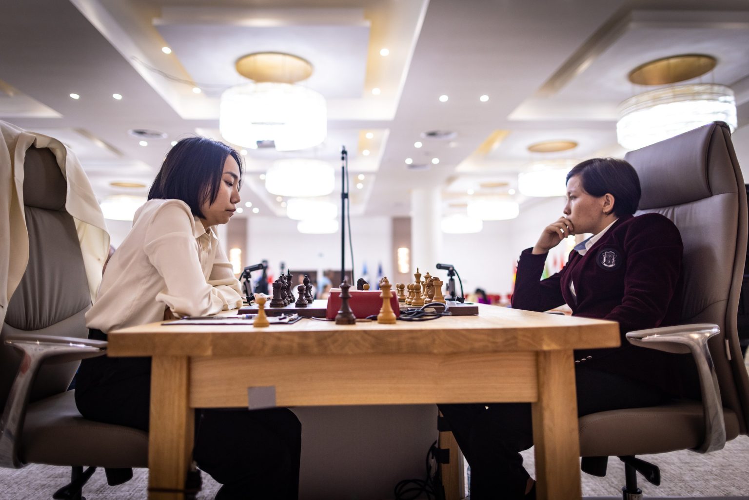 Round of 16 Day 2: Lei Tingjie, Tan Zhongyi, Nana Dzagnidze and Song ...